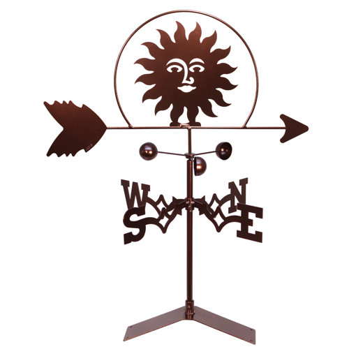 Gracie Oaks Siannah Southwest Sun Weathervane & Reviews | Wayfair