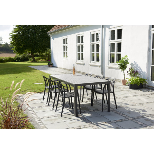 Corrigan Studio Caloundra Rectangular 6 - Person 205cm Long Dining Set ...
