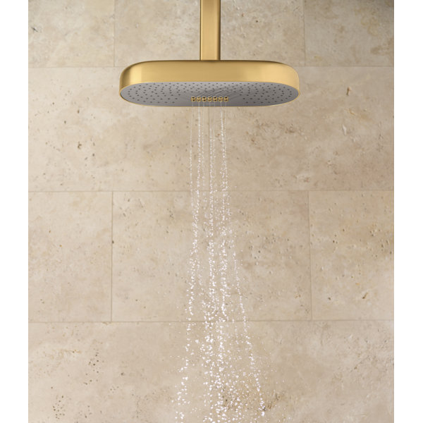 Kohler Statement 18" 2.5 GPM Oblong Rainhead | Wayfair