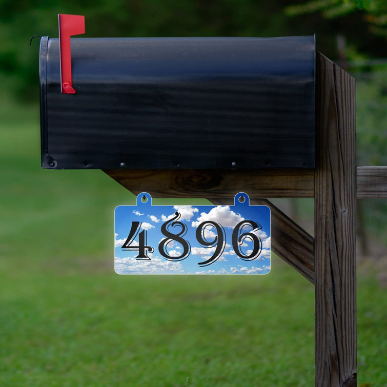 VWAQ 1-Line Address Plaque | Wayfair