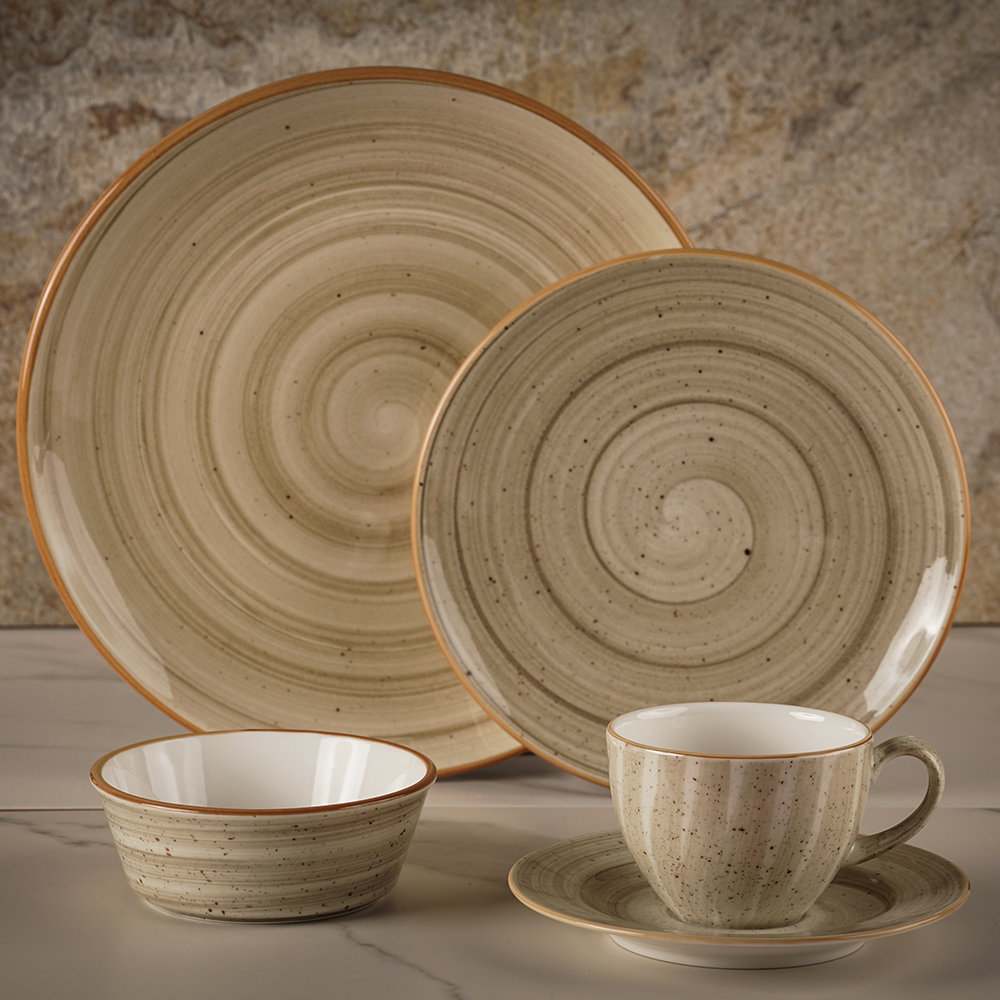 Turgla Home Earth Porcelain China Dinnerware Set | Wayfair