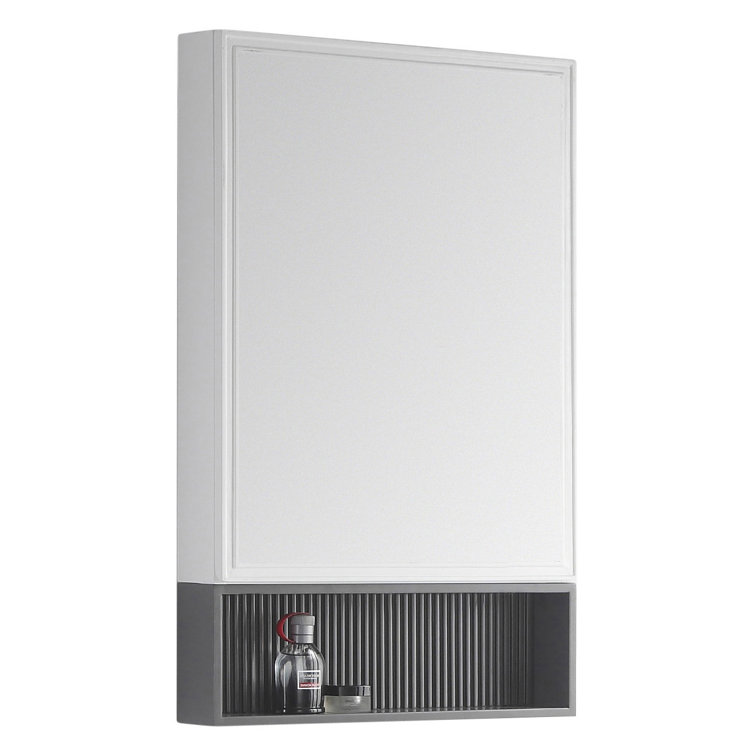 Wrought Studio Strobel 21'' W 33'' H Surface Mount Framed Medicine ...