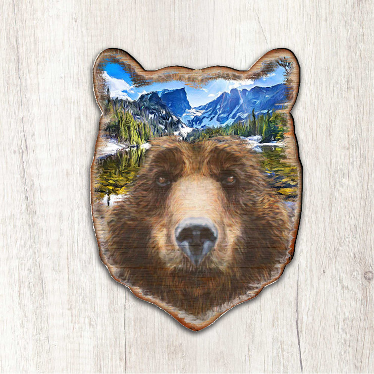 Loon Peak® Bear Face Wall Decor | Wayfair