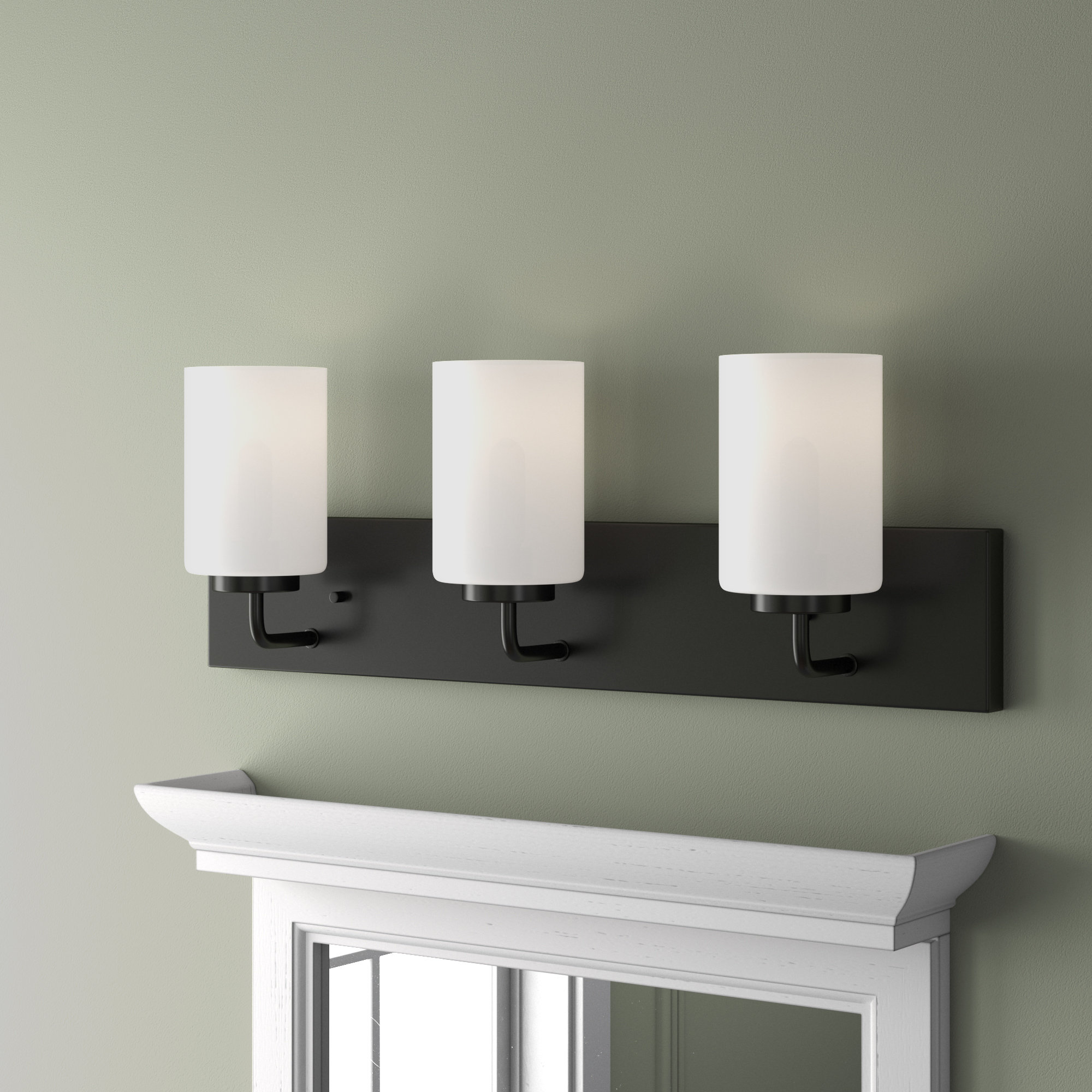 Wade Logan® 3 - Light Dimmable LED Vanity Light & Reviews | Wayfair