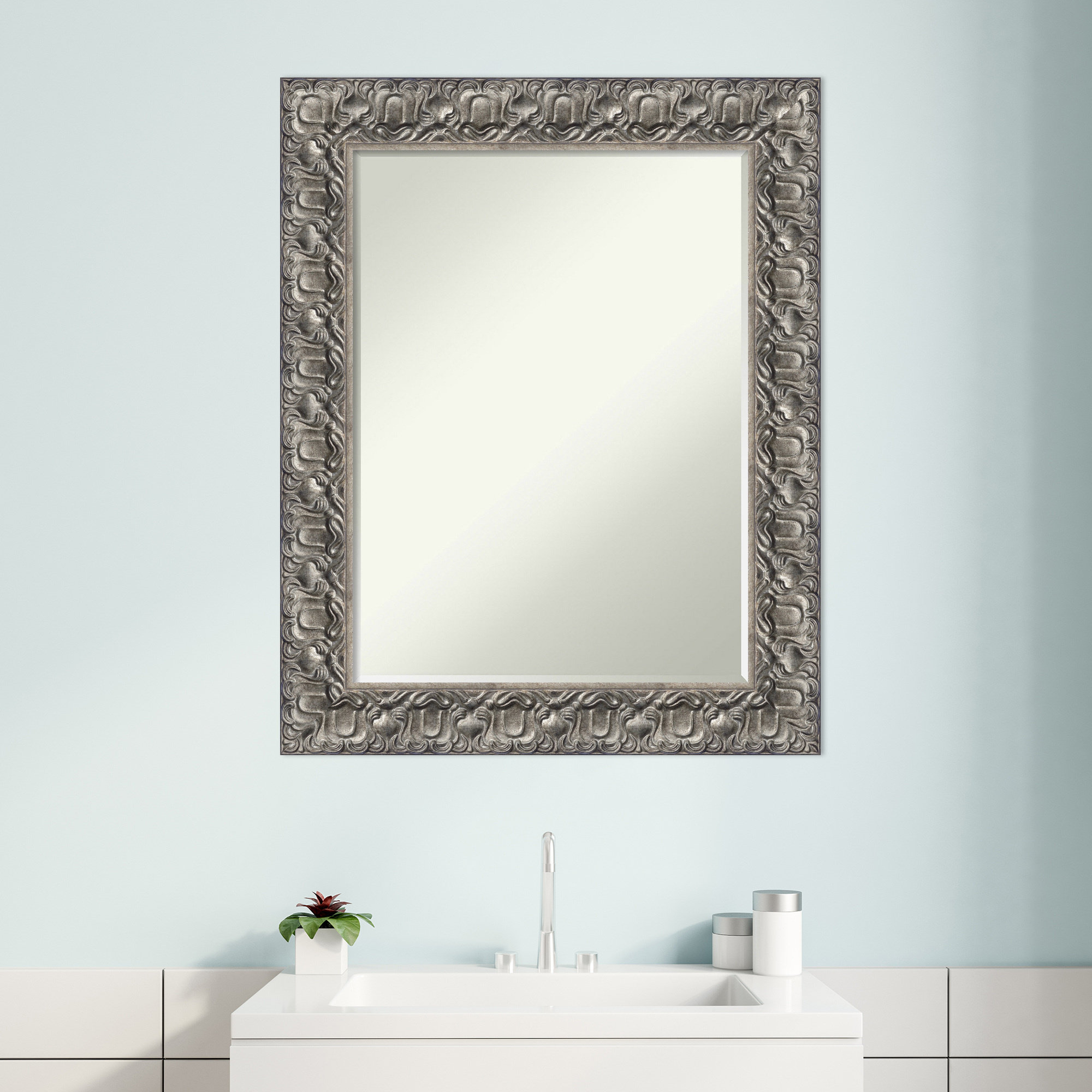 Darby Home Co Ande Rectangle Wood Wall Mirror | Wayfair