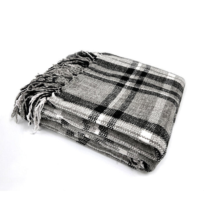 Fennco Styles Woven Throw Blanket | Wayfair
