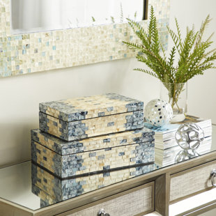 Wayfair | Blue Decorative Boxes You'll Love in 2023