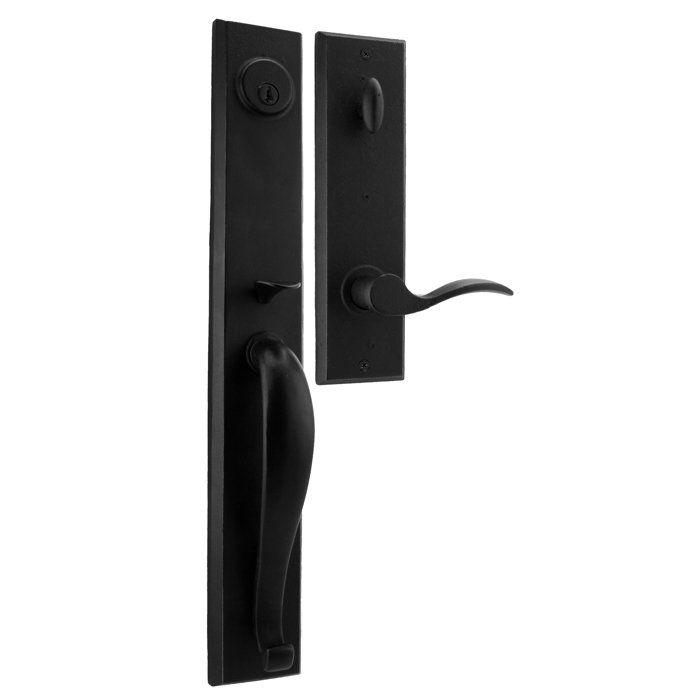 Weslock Rockford Entry Handle with Carlow Lever | Wayfair