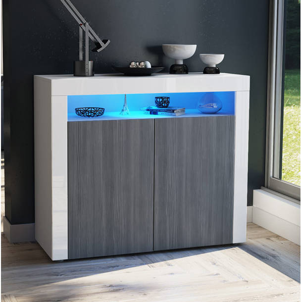 Metro Lane Kneeland 108cm Wide Sideboard & Reviews | Wayfair.co.uk