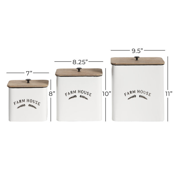 Laurel Foundry Modern Farmhouse Kitchen Canister Set & Reviews | Wayfair