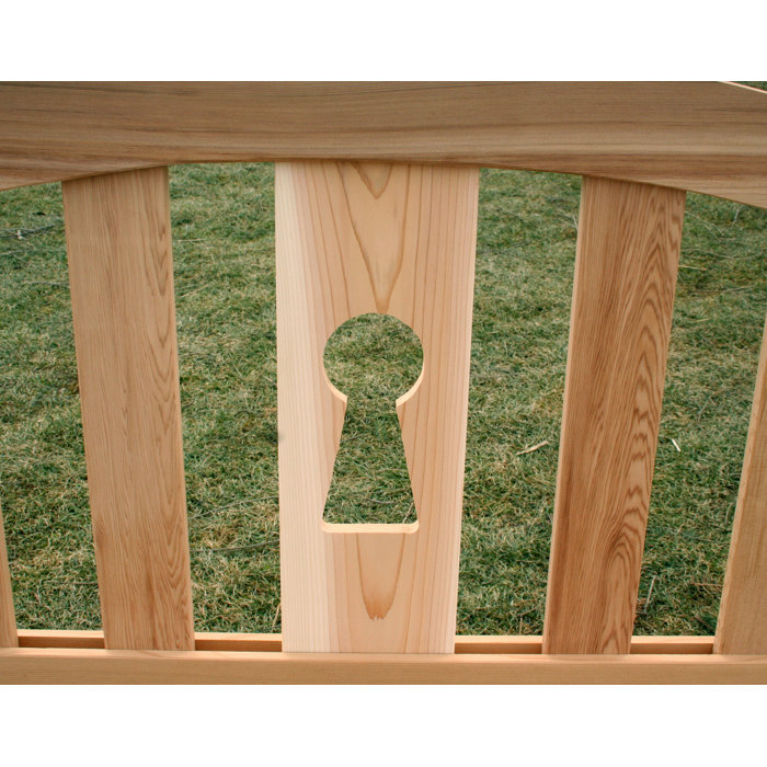 Creekvine Designs Cedar Benches Cedar Outdoor Bench | Wayfair