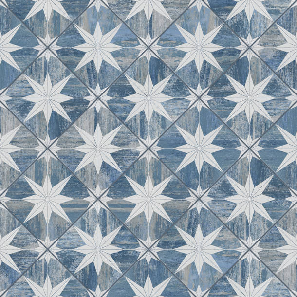 Merola Tile Stella Hex 9" x 10" Porcelain Pattern Wall & Floor Tile ...