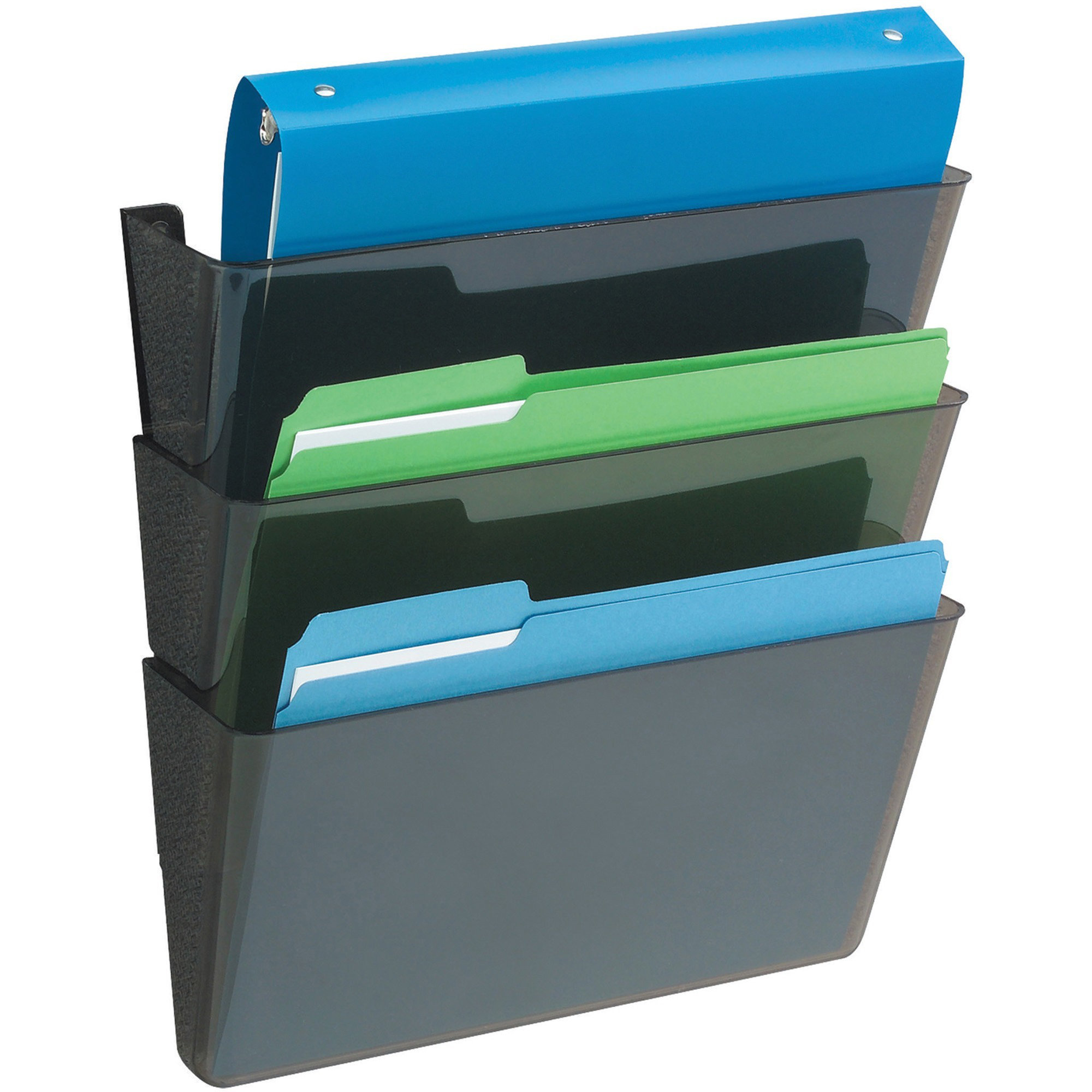 Deflecto Wall Files, 3-Pocket, Letterr, 13"x4"x19" | Wayfair
