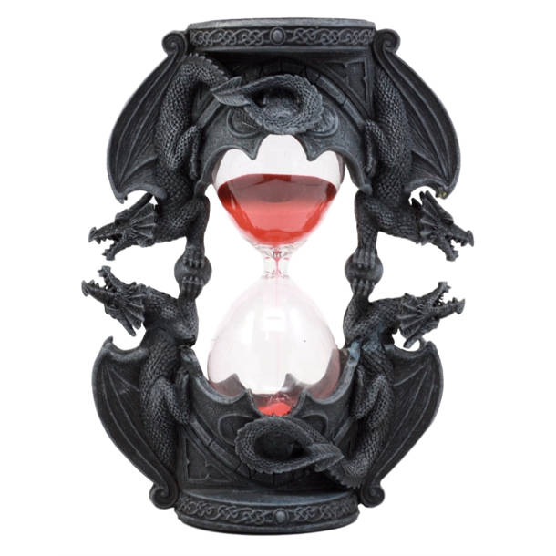 World Menagerie Stewie Invertible Four Elemental Dragons Sand Timer ...