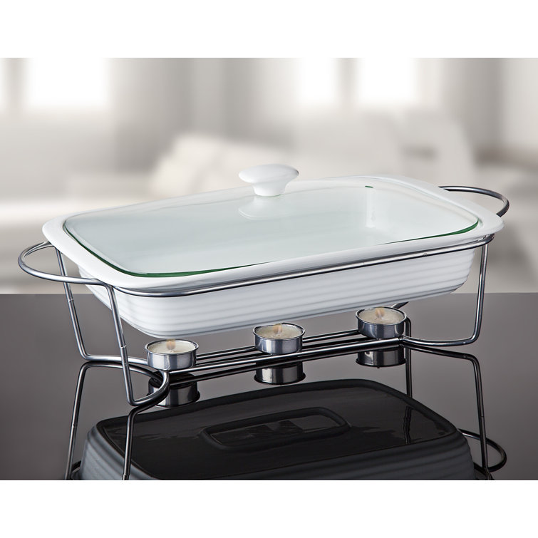 Godinger Silver Art Co Natura Porcelain Baker with Lid & Reviews | Wayfair