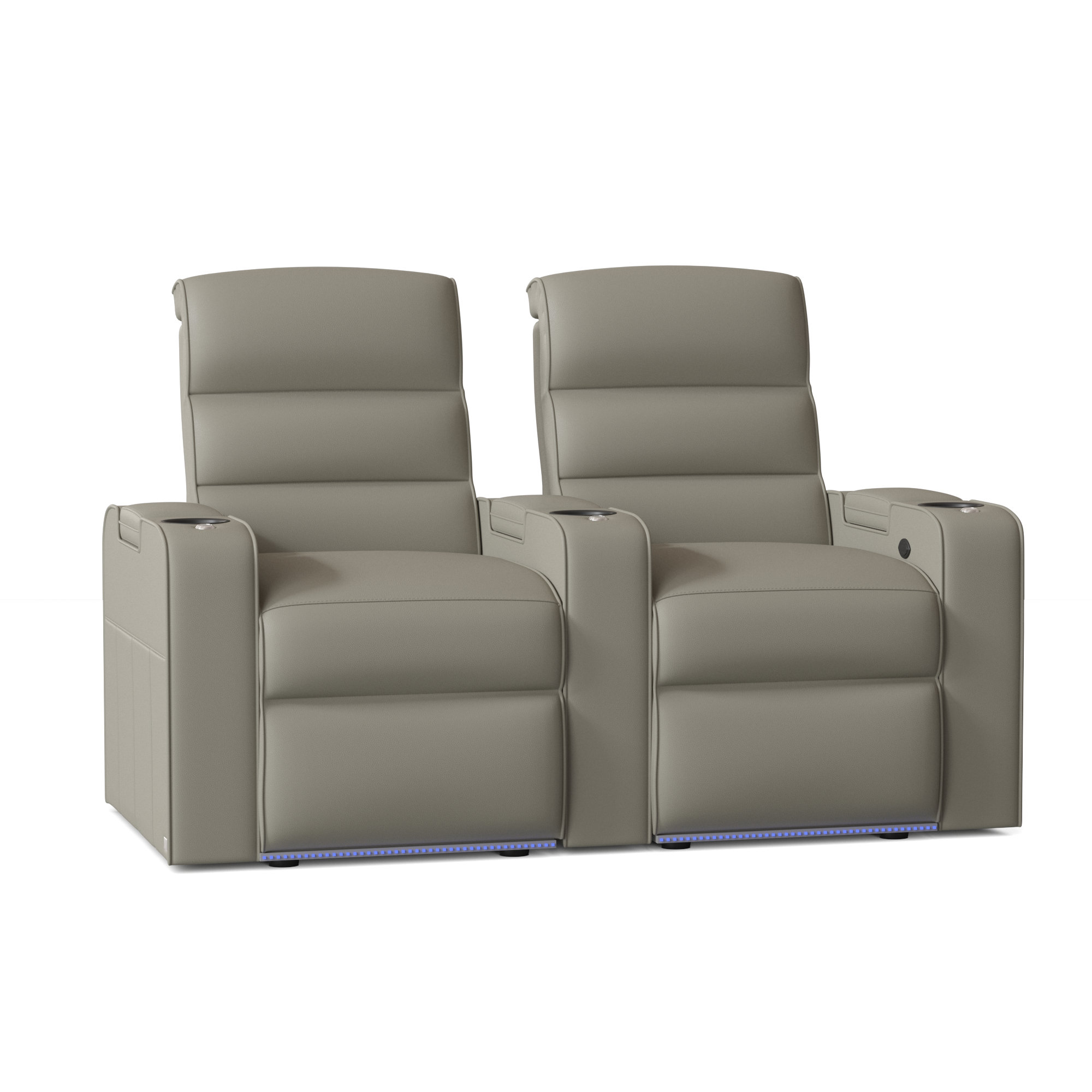 Red Barrel Studio® Magnum 67.25'' Wide Home Theater Seating with Cup ...