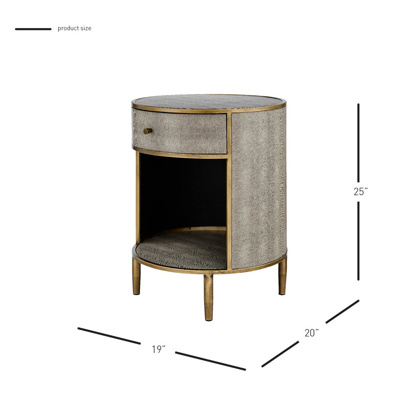 Willa Arlo Interiors Longbridge End Table & Reviews | Wayfair