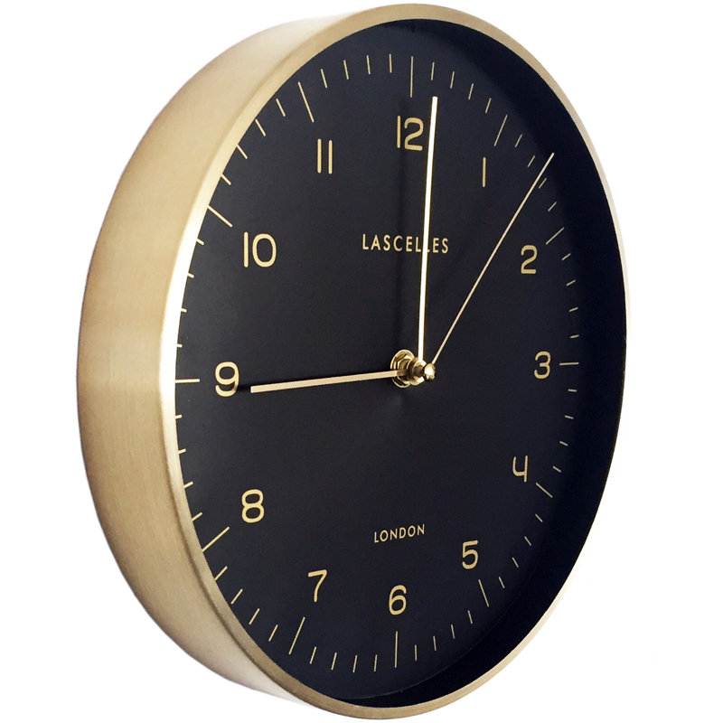 Roger Lascelles Clocks Metal Wall Clock & Reviews | Wayfair.co.uk