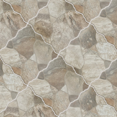 Merola Tile Canet 17" x 17" Porcelain Stone Look Wall & Floor Tile ...