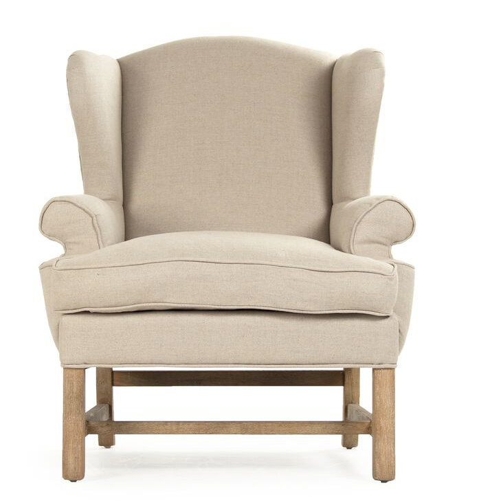 Darby Home Co Barnicle Upholstered Wingback Chair | Wayfair