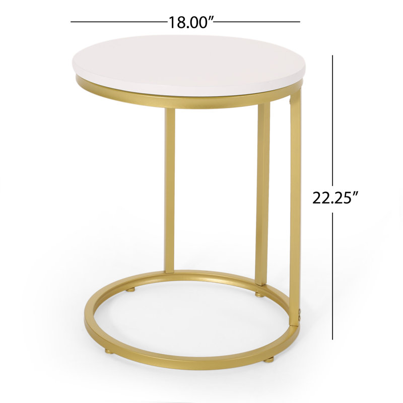 Everly Quinn End Table | Wayfair