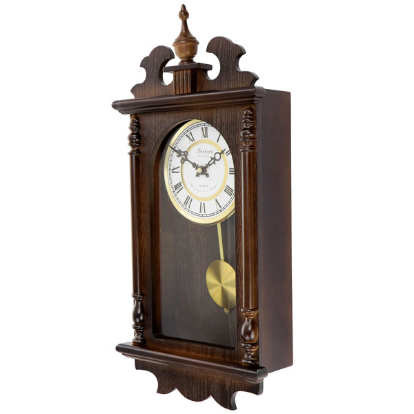 Bedford Clock Wood Wall Clock | Wayfair