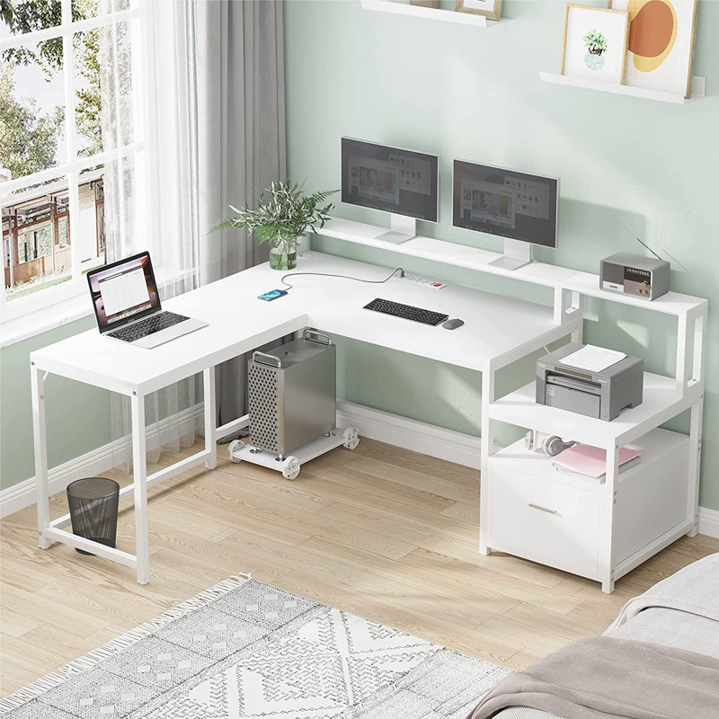 Latitude Run® Molineux 51.2'' Desk | Wayfair