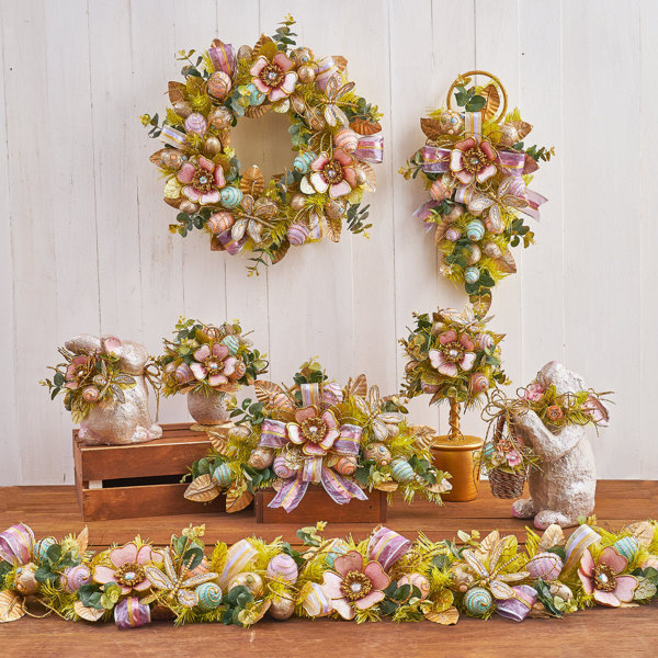 Lighted-garland-spring | Wayfair