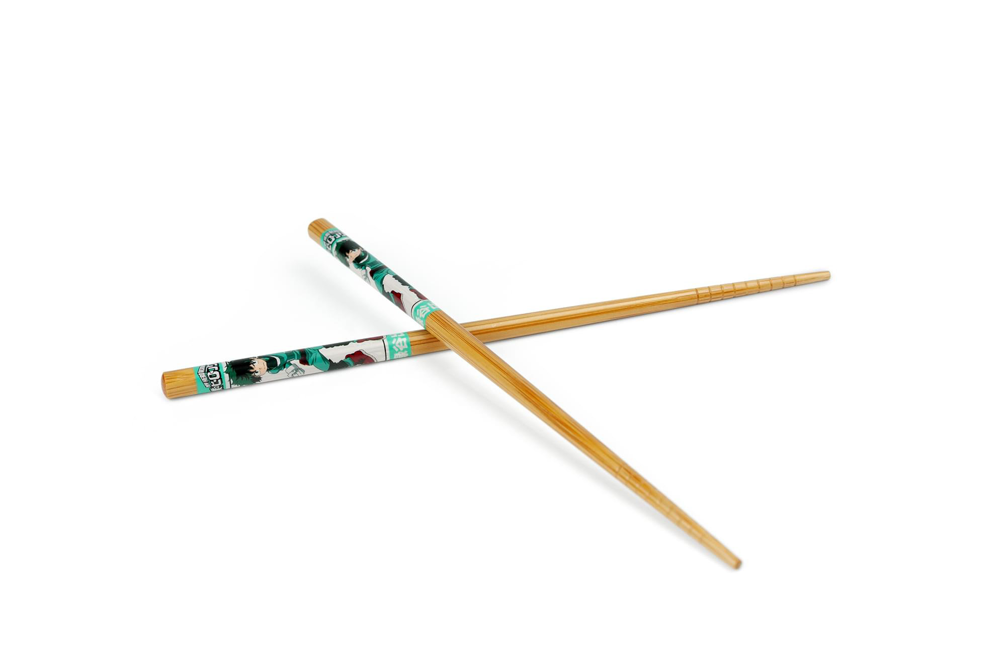Just Funky My Hero Academia Midoriya and Bakugo Bamboo Chopsticks Set ...