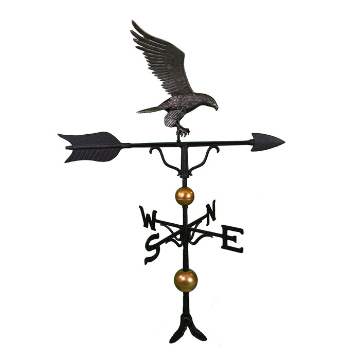 Montague Metal Products Deluxe Eagle Weathervane & Reviews | Wayfair