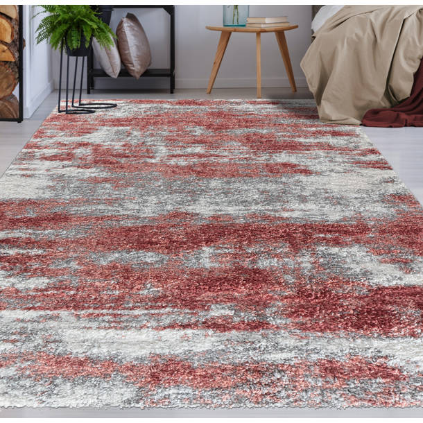 17 Stories Alban Performance Blue Rug & Reviews | Wayfair