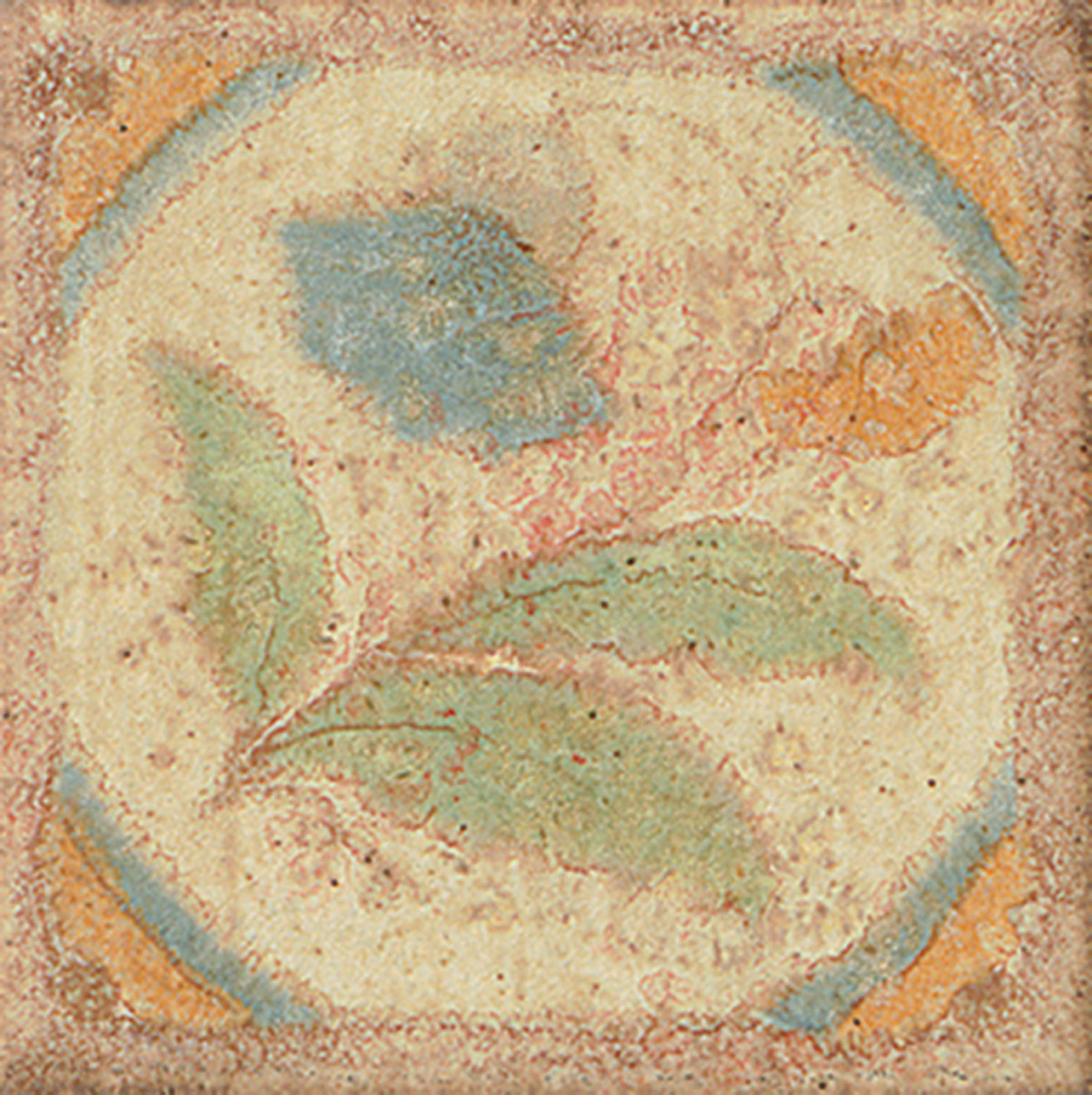 Bedrosians Cotto Nature 3" x 3" Porcelain Tira Versilia Hand Painted ...