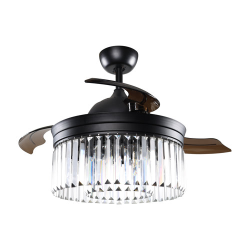 Etta Avenue™ Leif 42'' Ceiling Fan with Light Kit & Reviews | Wayfair
