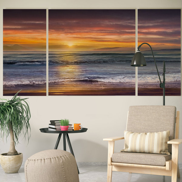 Beach-scene-triptych | Wayfair