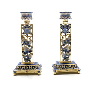 World Menagerie Small Crystal Candlestick | Wayfair