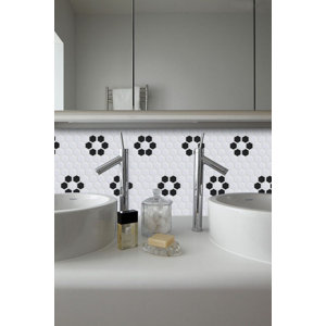 WS Tiles Value Series 1“ x 1" Porcelain Honeycomb Mosaic Wall & Floor ...