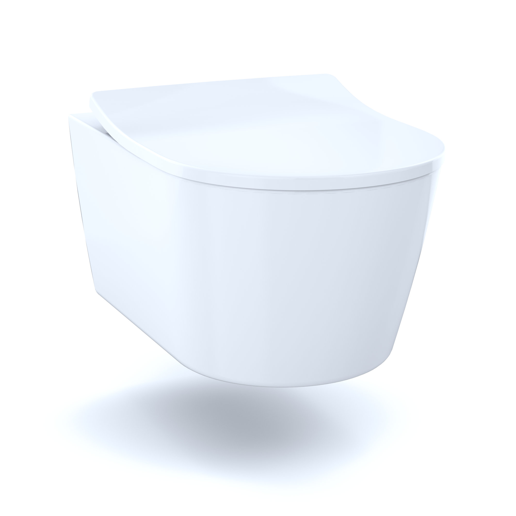 TOTO RP™ 1.28 GPF Elongated Wall Mounted Wall Hung Toilets (Seat ...