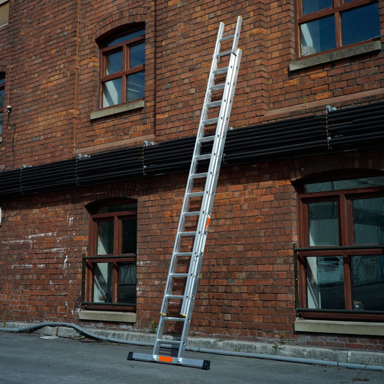 WFX Utility 7M Aluminium Lightweight Folding Extension Ladder | Wayfair ...