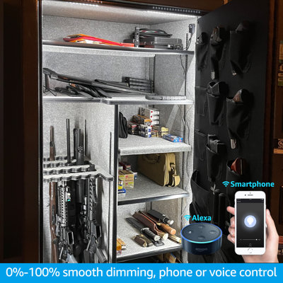 TORCHSTAR Gunbox 18-Light LED 12" Under Cabinet Light Bar & Reviews ...