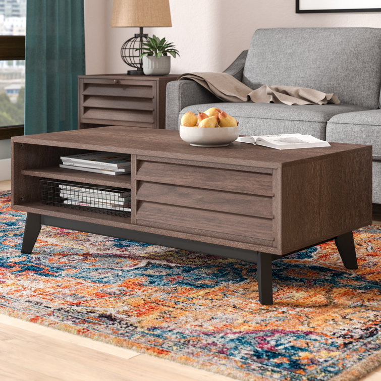 Trent Austin Merced Coffee Table with Storage & Reviews | Wayfair.co.uk