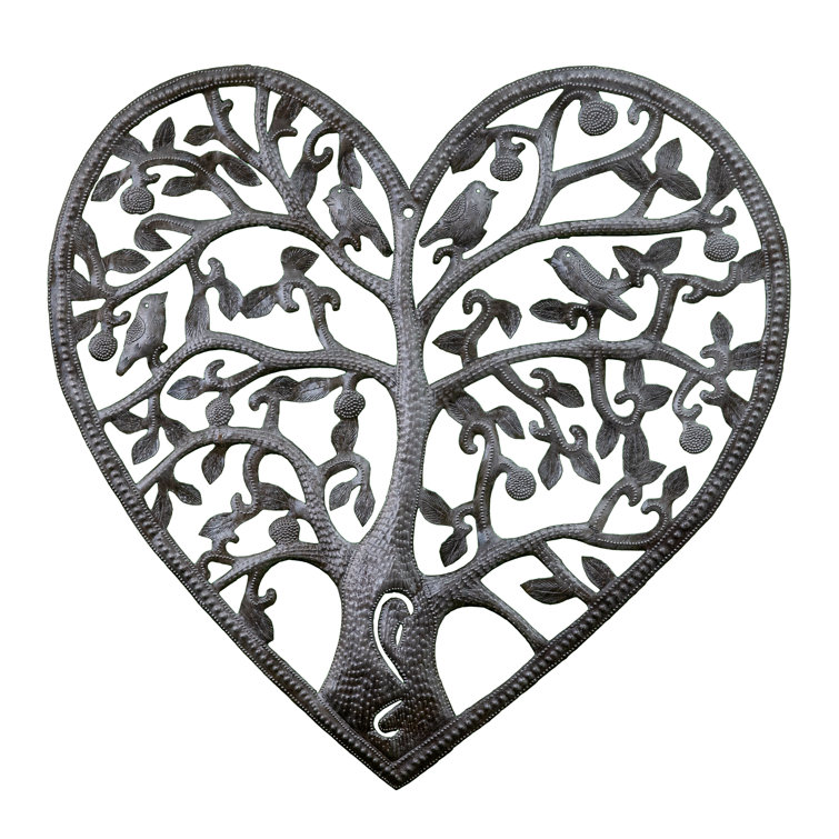 Red Barrel Studio® Tree Of Life Heart | Wayfair
