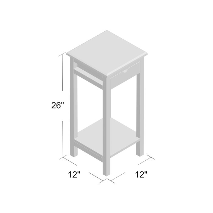 Wade Logan® Alfie-Thomas End Table & Reviews | Wayfair