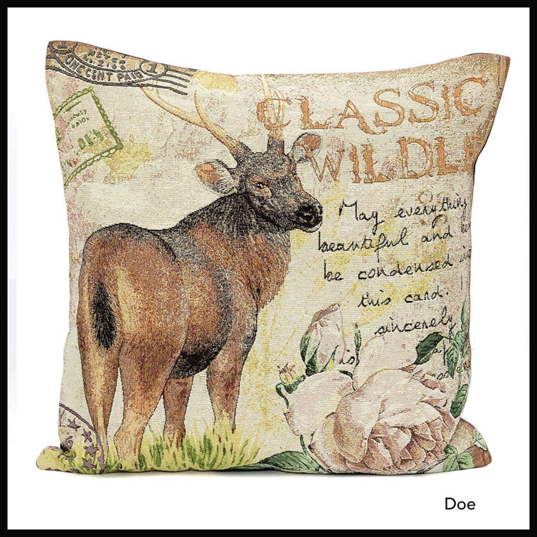 Alpen Home Bashaw Doe Square Scatter Cushion Cover | Wayfair.co.uk