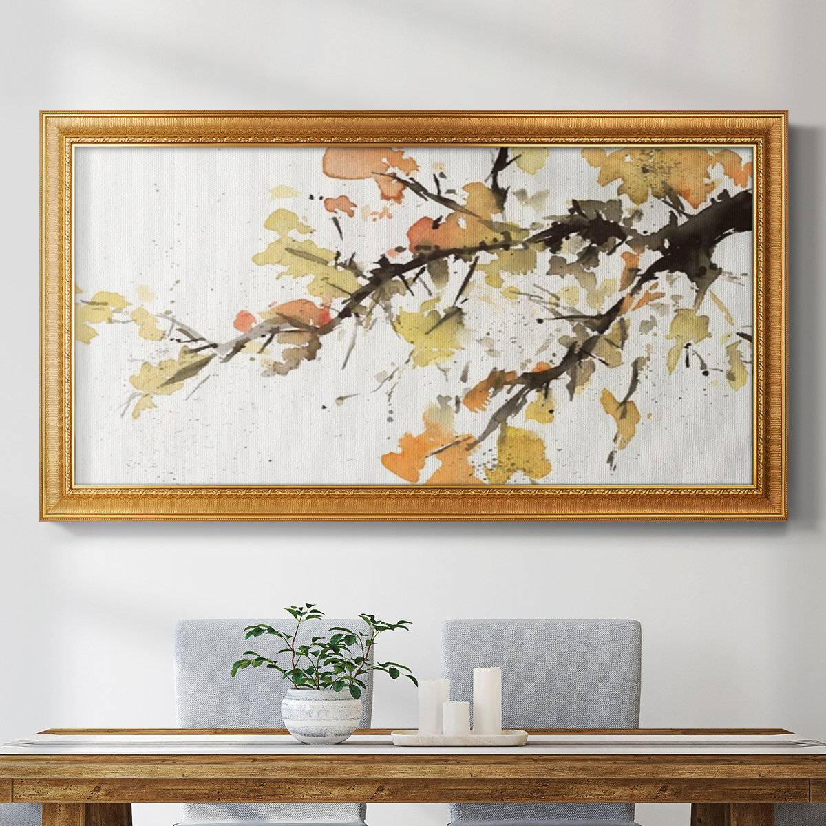 Red Barrel Studio® Watercolor Tree Branch II Watercolor Tree Branch II ...