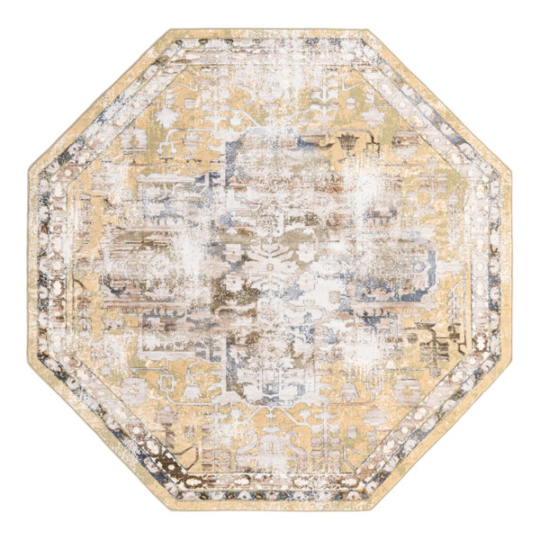 Langley Street Alamo Performance Yellow Rug & Reviews | Wayfair