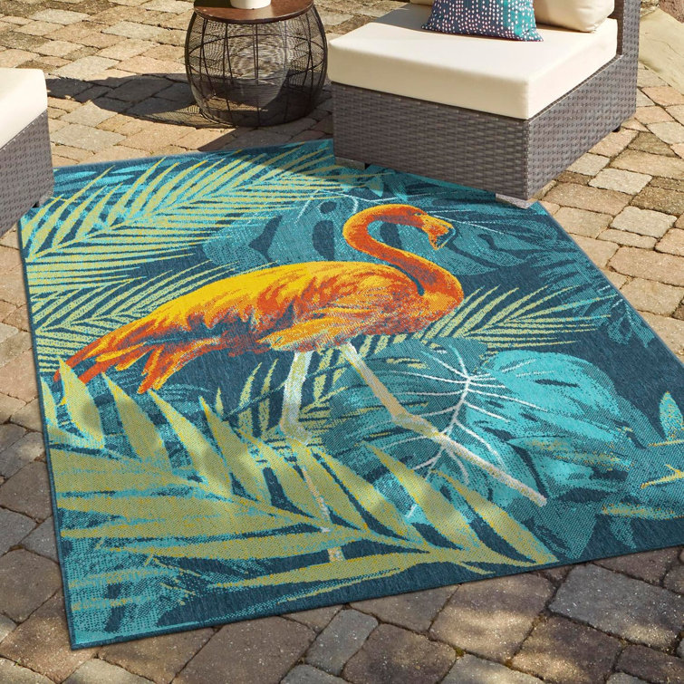 Green Blue Indoor/Outdoor Rug at Shawn Rooks blog