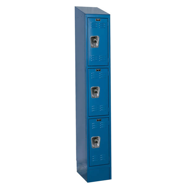 Hallowell ReadyBuilt II 2 Tier 3 Wide Locker & Reviews | Wayfair