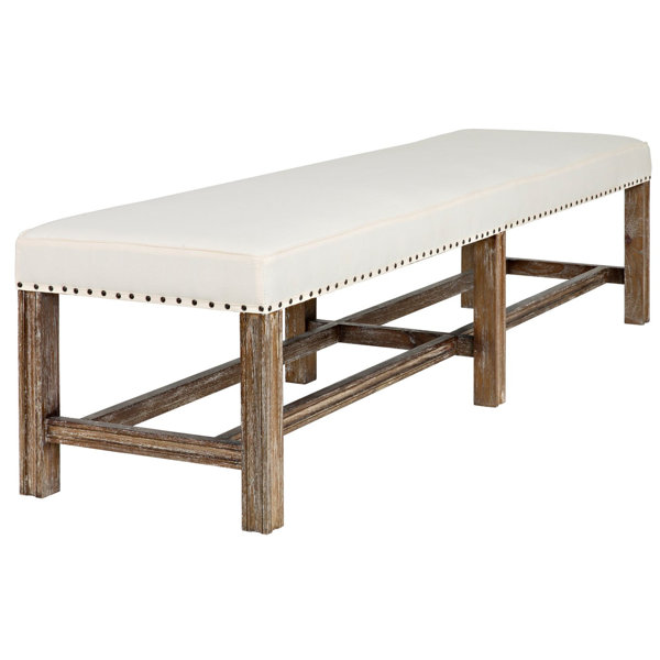 Noir Upholstered Bench & Reviews | Perigold