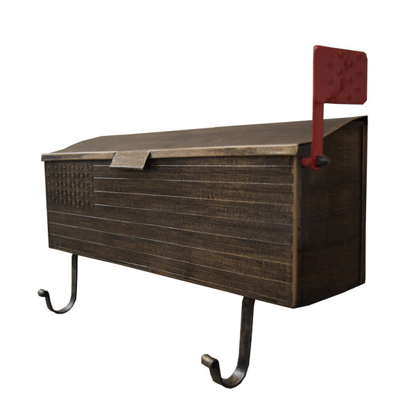 Oakland Living Newspaper Hangers Wall Mounted Mailbox & Reviews | Wayfair