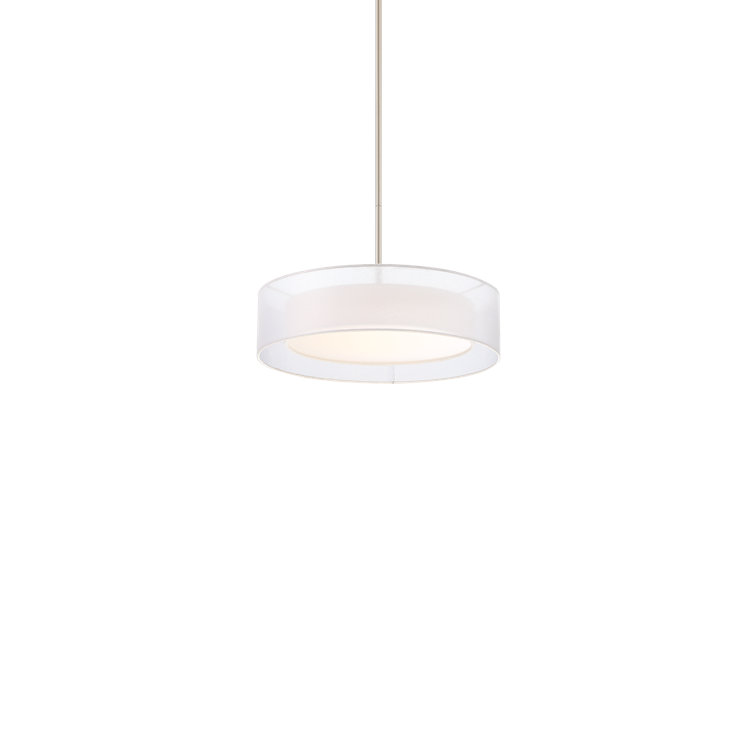 Modern Forms Metropolis 1 - Light Single Drum Pendant | Wayfair